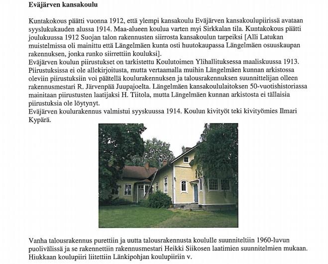 Längelmäen alueen maisemia ja rakennusperintöä - Längelmäki-seura ry